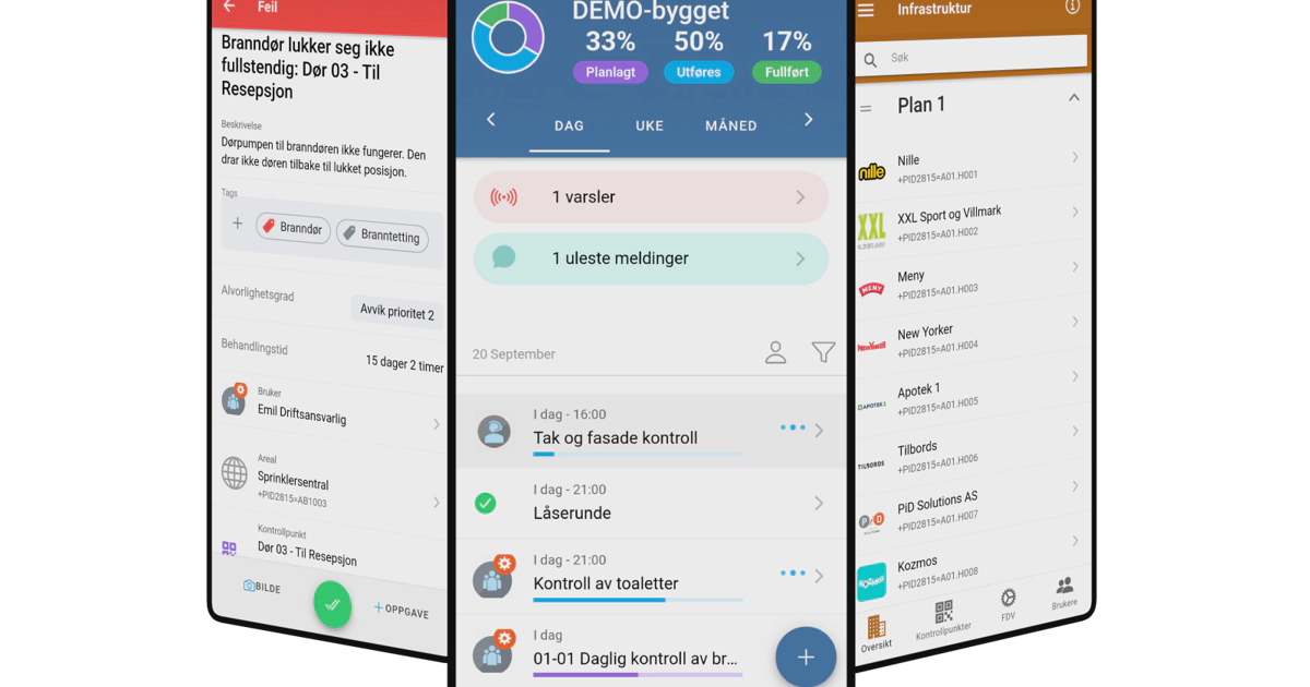 PiD Drift Mobile – Take control today! - PiD Solutions AS